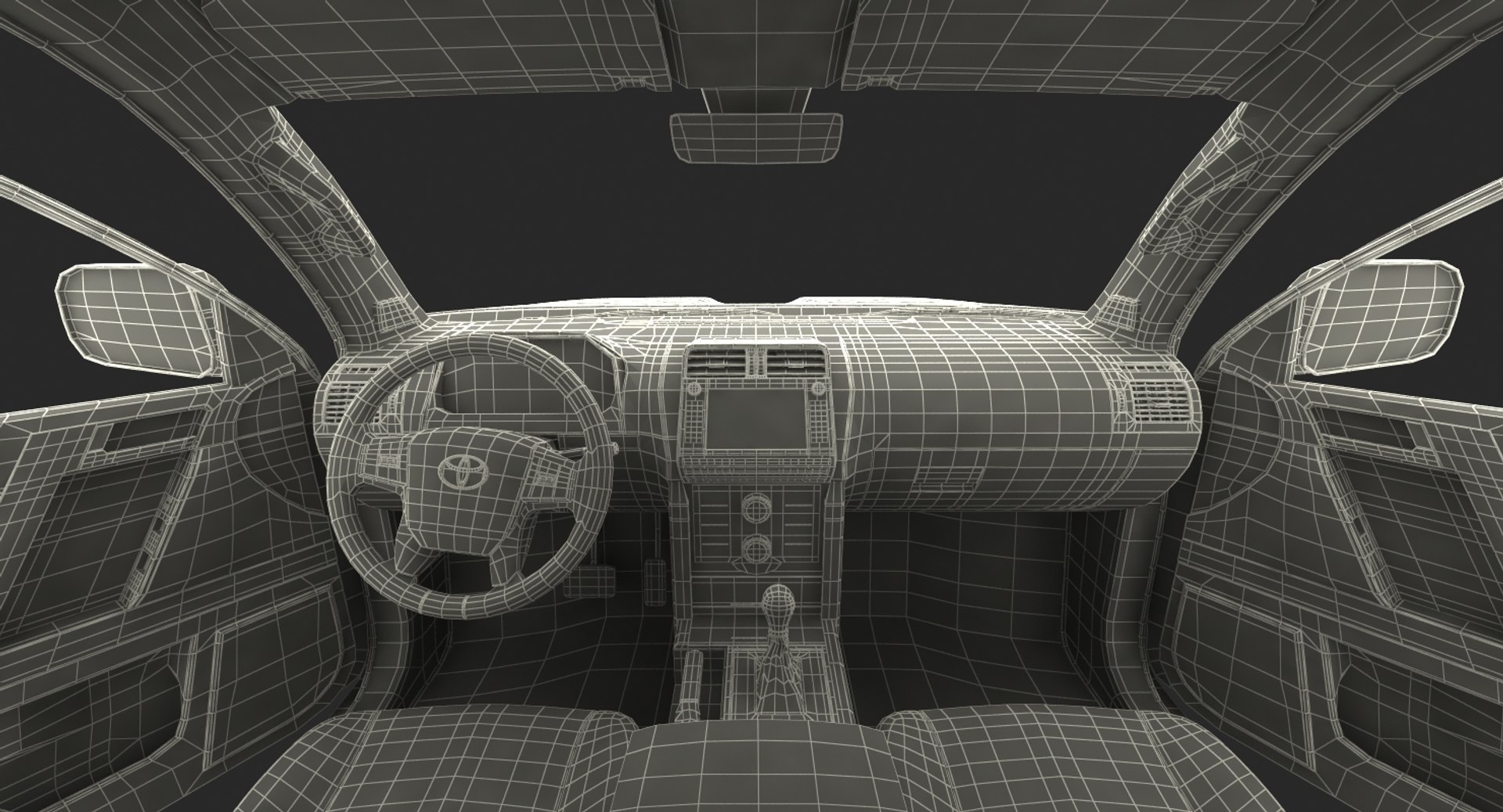 Toyota prado 2018 3D model - TurboSquid 1328480