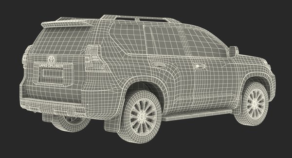 Toyota prado 2018 3D model - TurboSquid 1328480