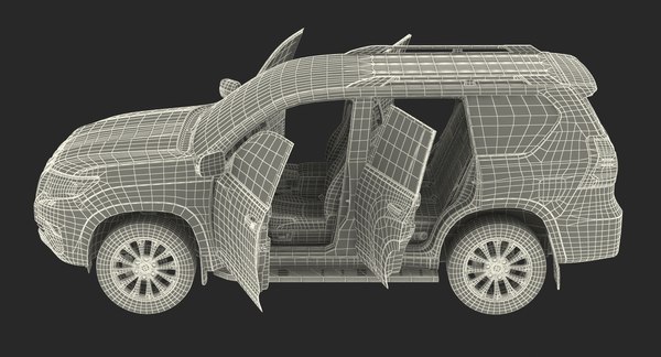 Toyota prado 2018 3D model - TurboSquid 1328480