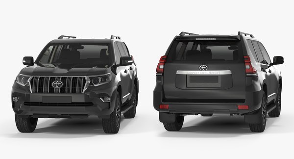 Toyota prado 2018 3D model - TurboSquid 1328480
