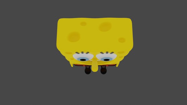 3D spongebob - TurboSquid 1736323