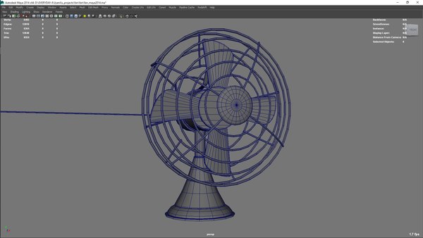Ancient fan rigged 3D - TurboSquid 1467297