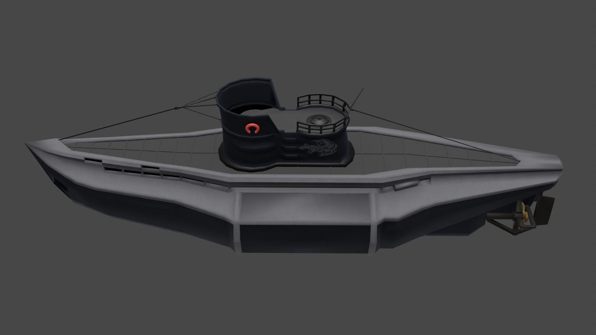 German Type VII Uboat 3D Model - TurboSquid 2183743