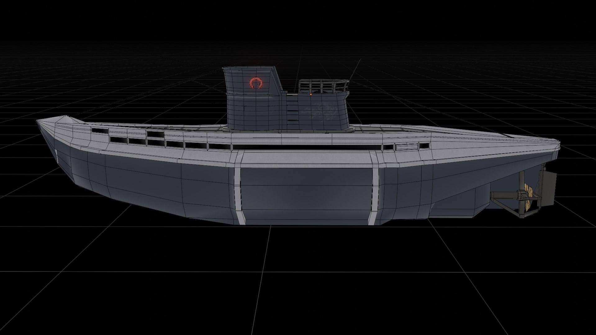 German Type VII Uboat 3D Model - TurboSquid 2183743