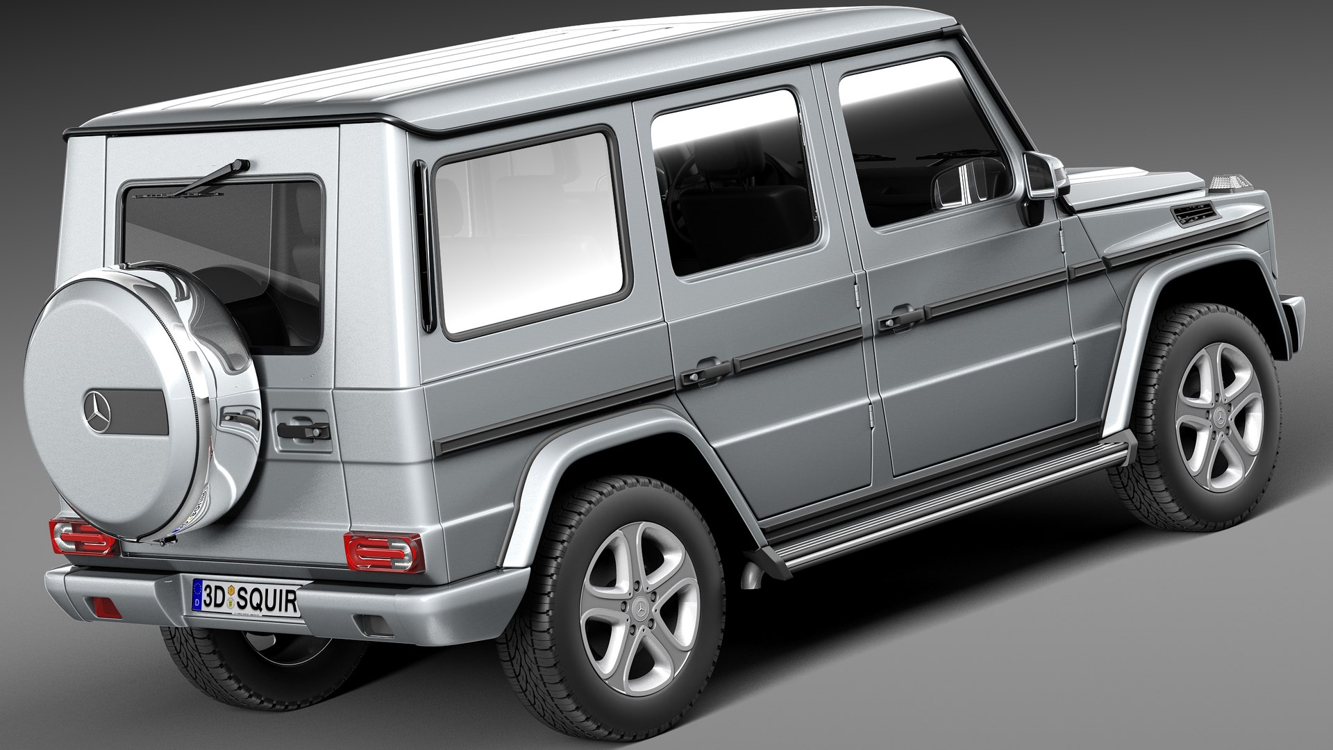 3d Mercedes Benz G G-class Model
