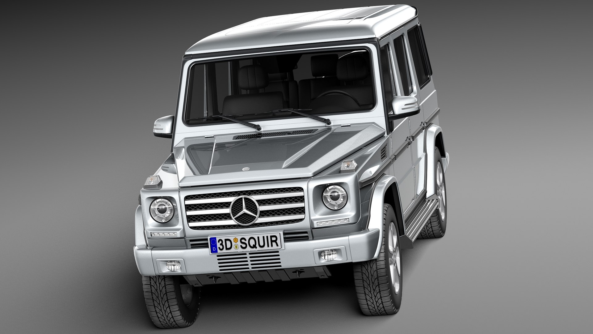 3d Mercedes Benz G G-class Model