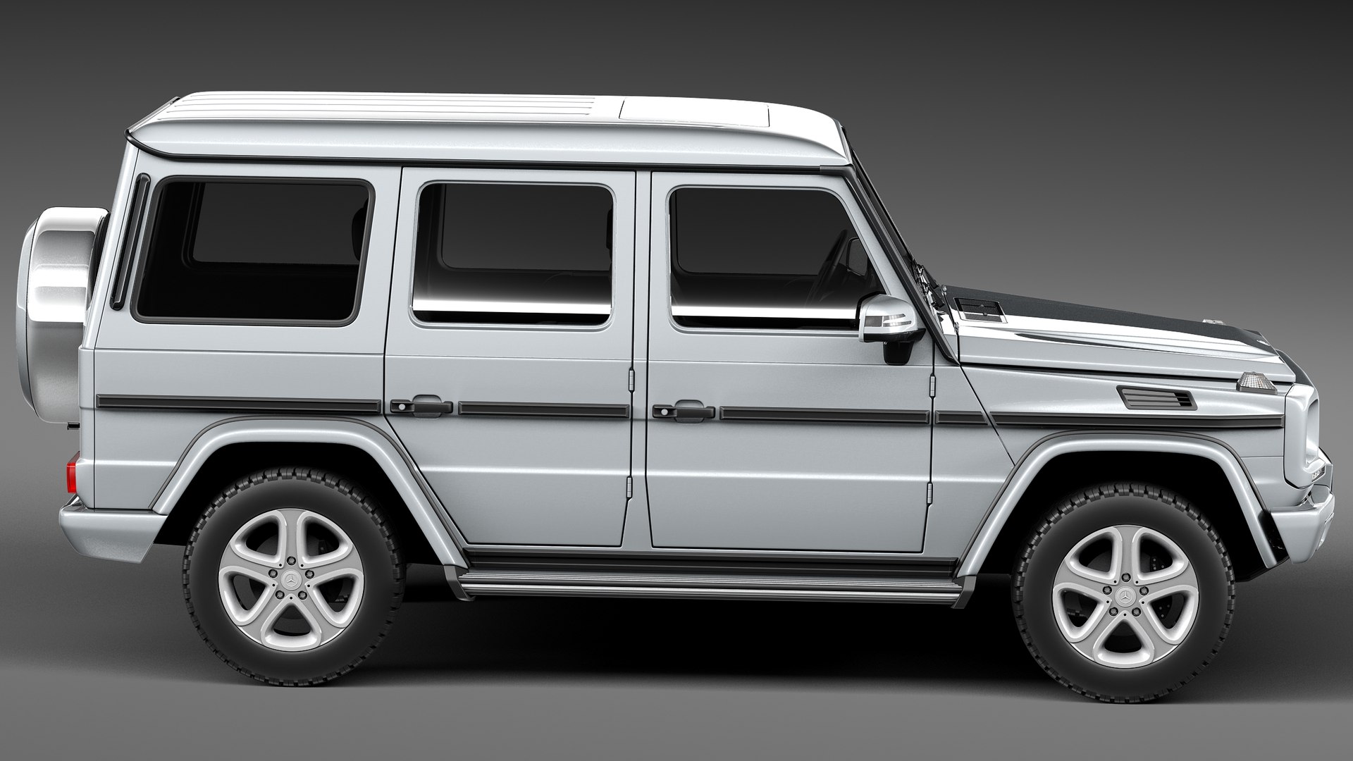 3d Mercedes Benz G G-class Model