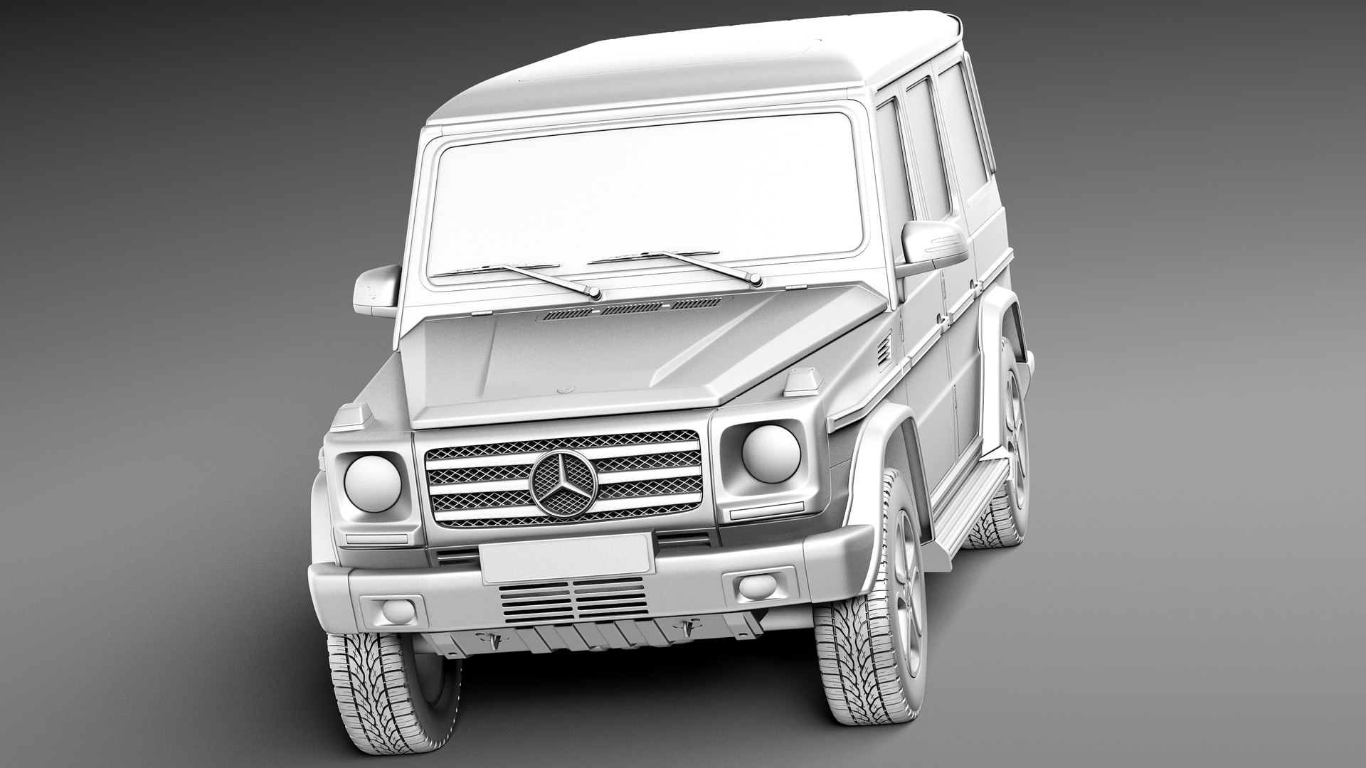 3d Mercedes Benz G G-class Model