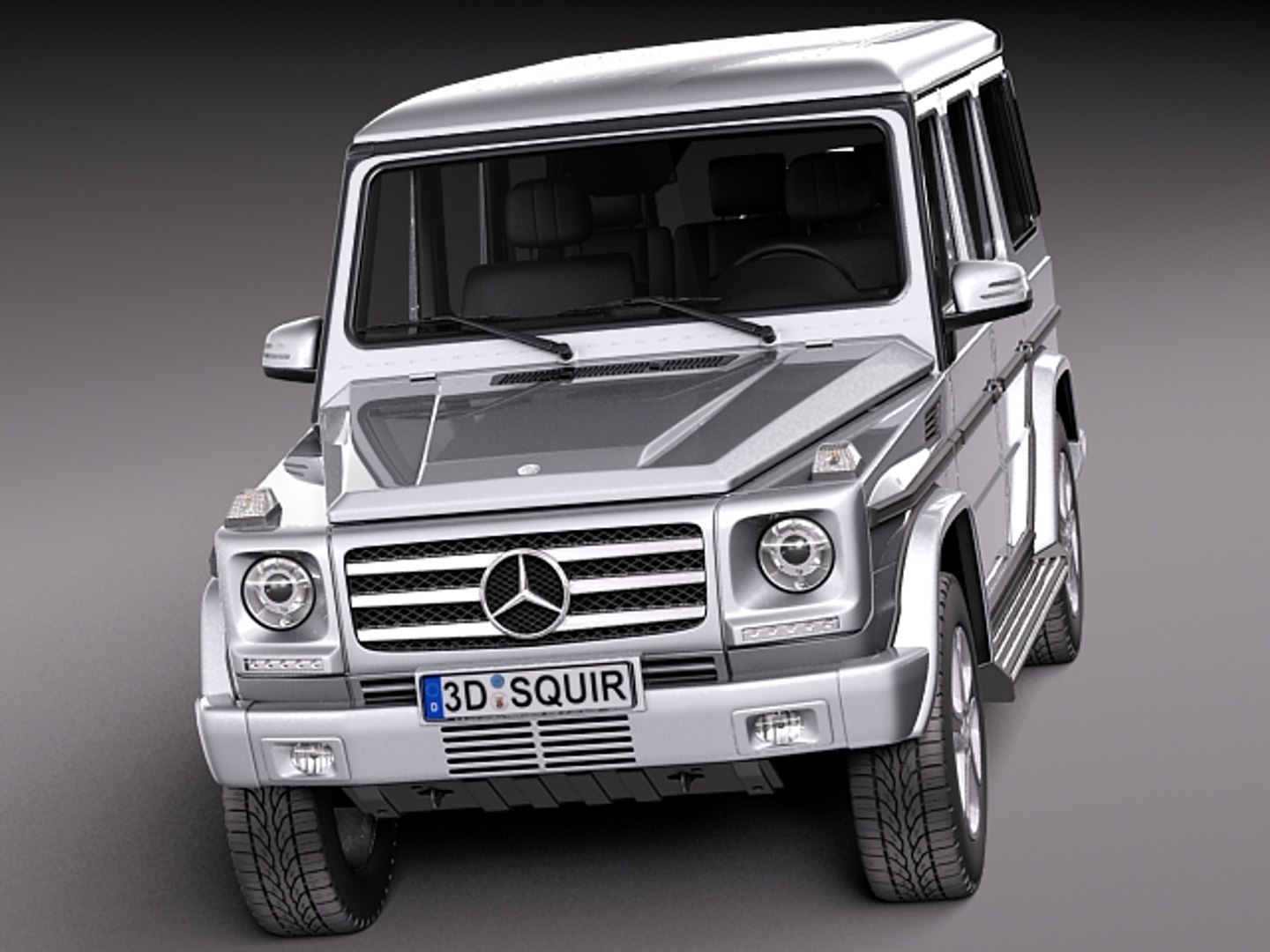 3d mercedes benz g g-class model