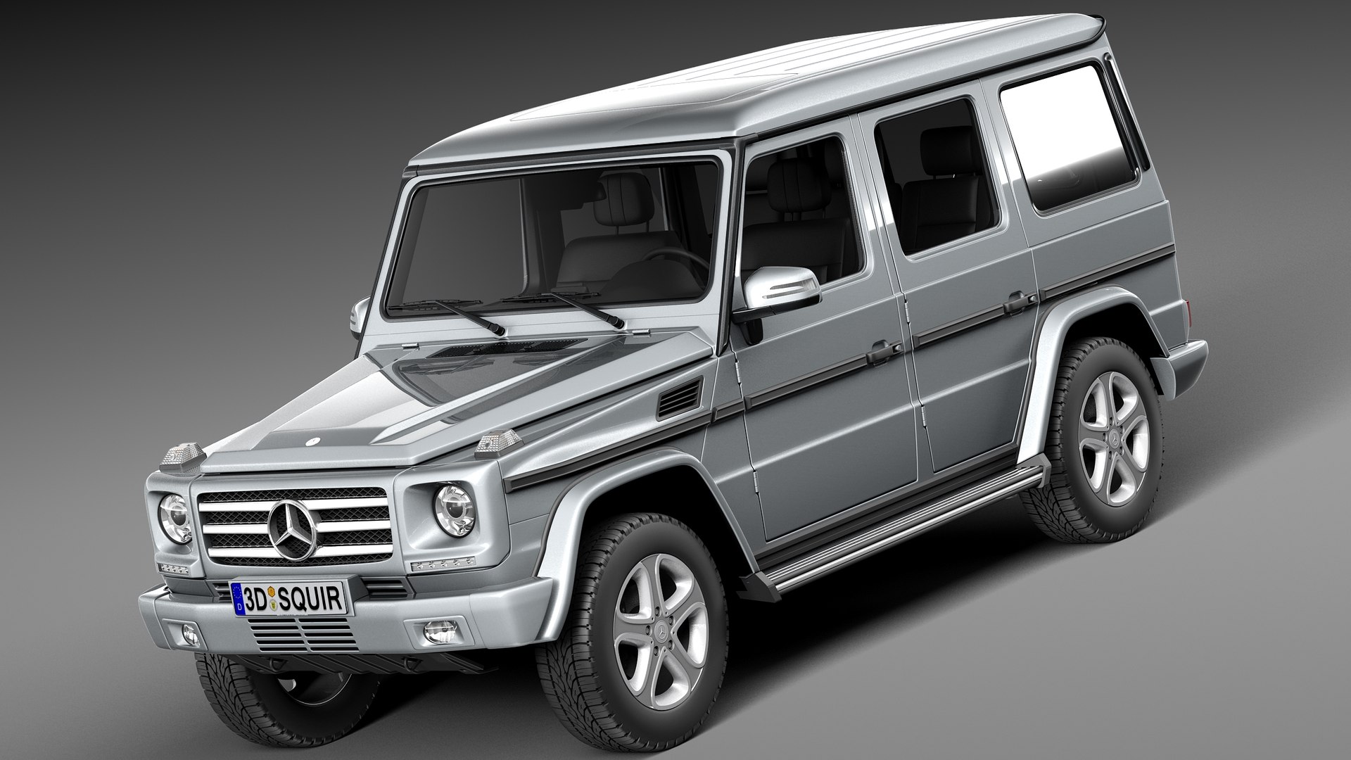 3d Mercedes Benz G G-class Model