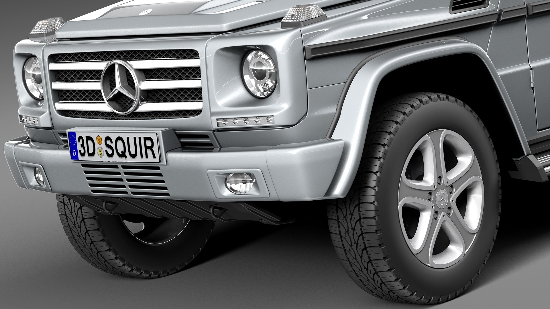 3d Mercedes Benz G G-class Model