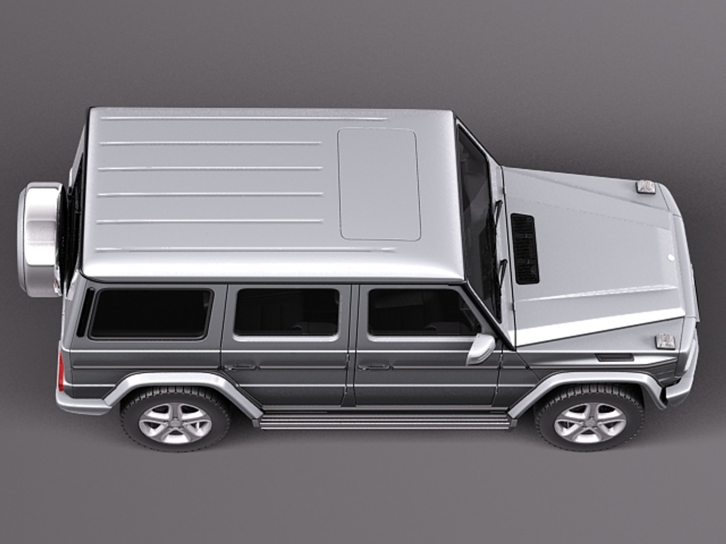 3d mercedes benz g g-class model