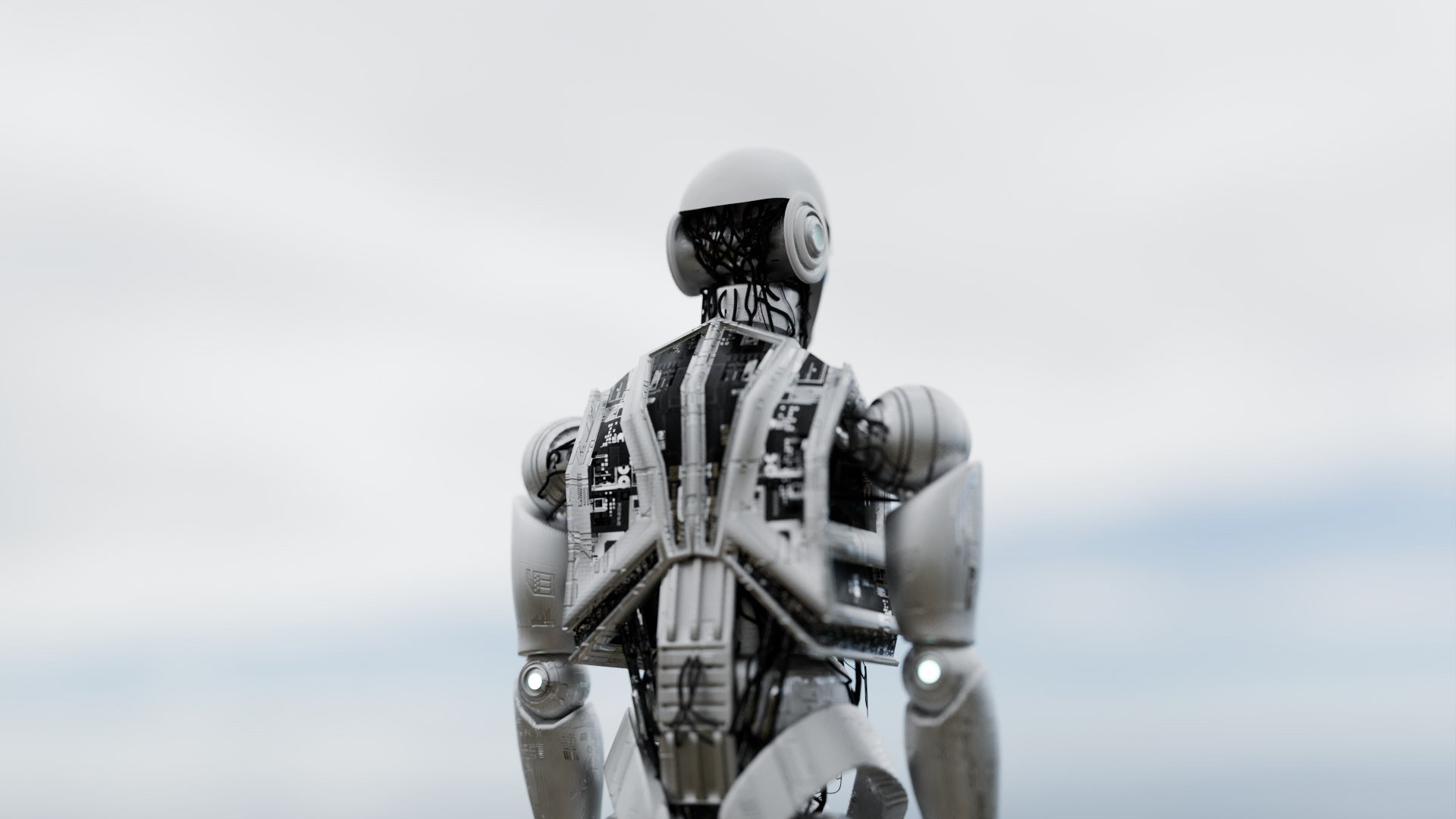 Rigged Cyborg 3D Model - TurboSquid 2207360