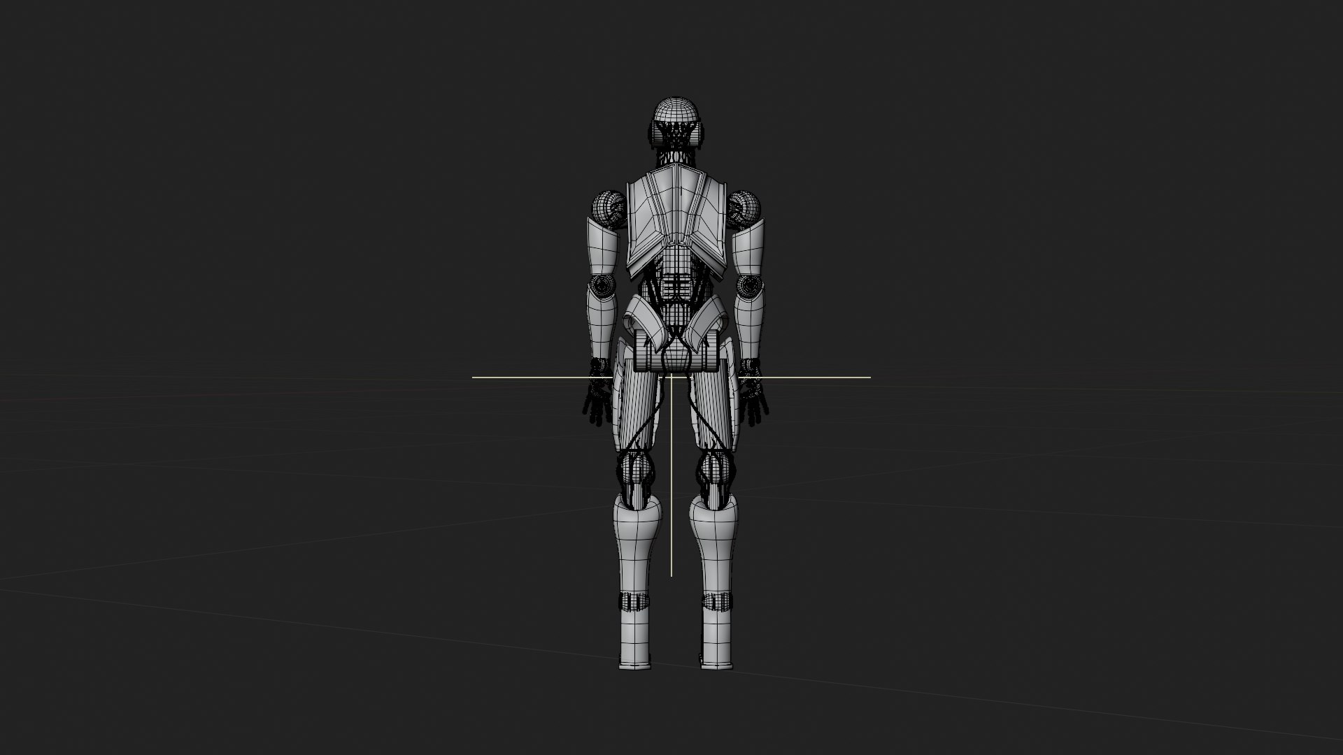 Rigged Cyborg 3D Model - TurboSquid 2207360