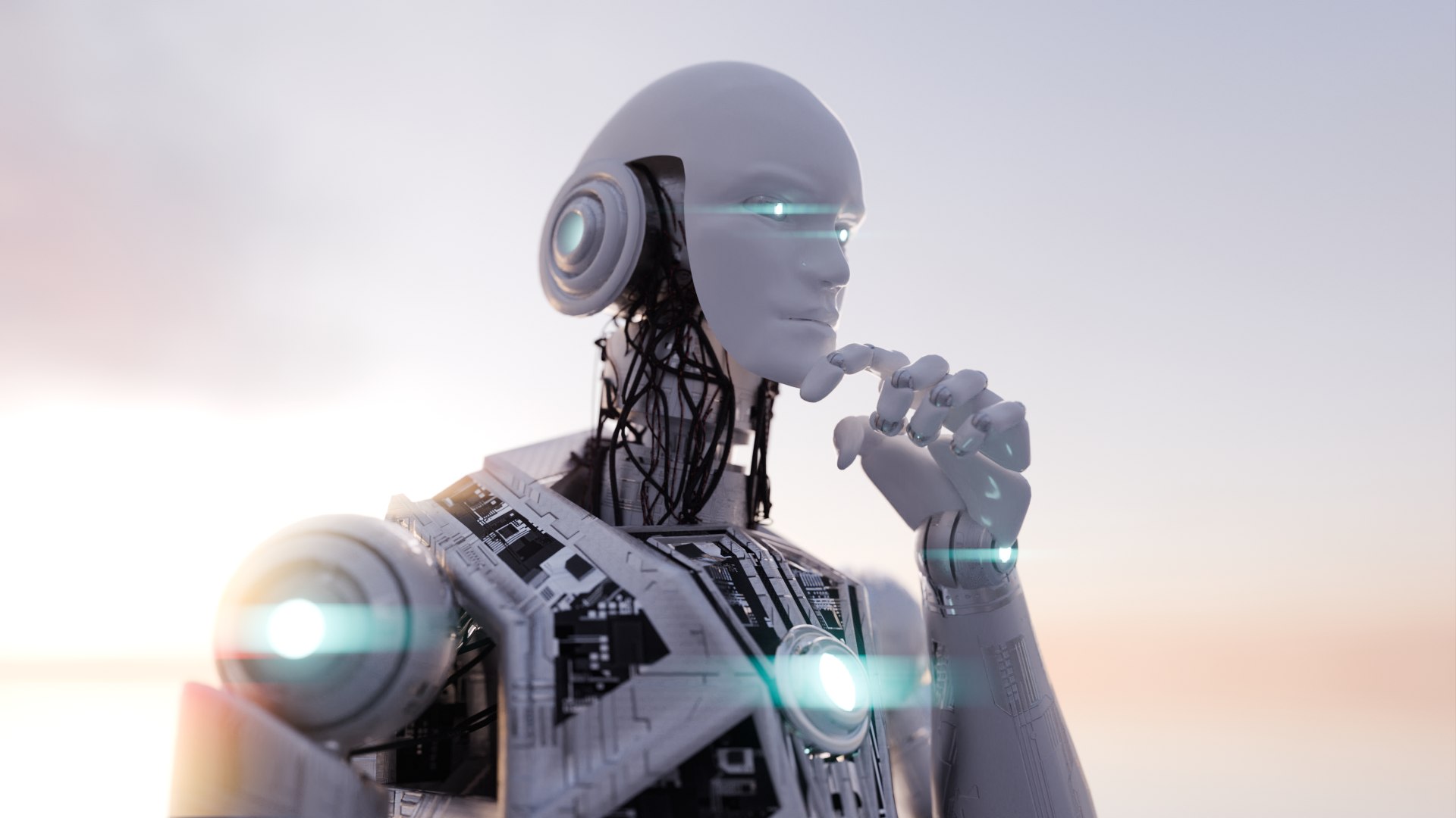 Rigged Cyborg 3D Model - TurboSquid 2207360