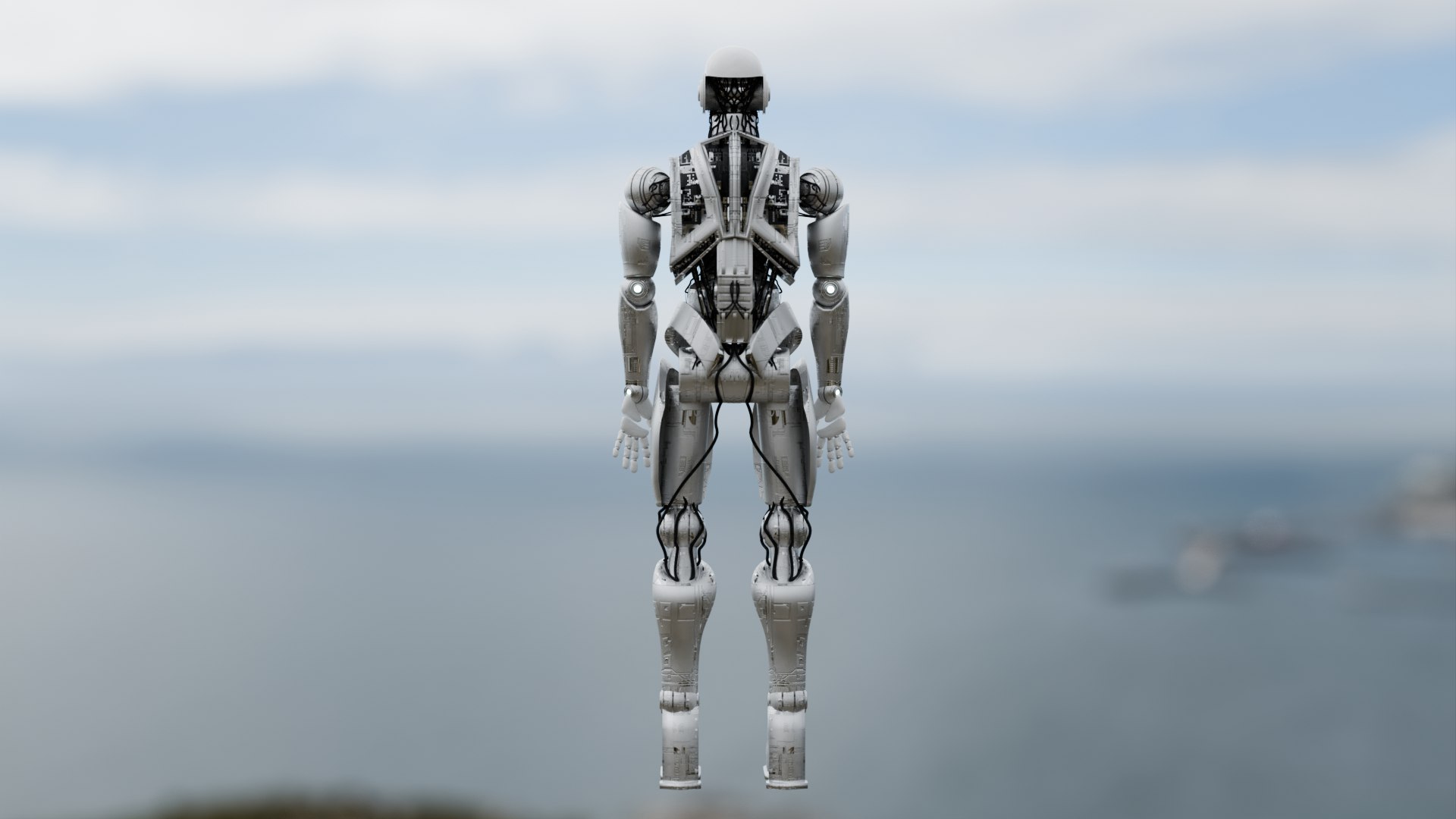 Rigged Cyborg 3D Model - TurboSquid 2207360