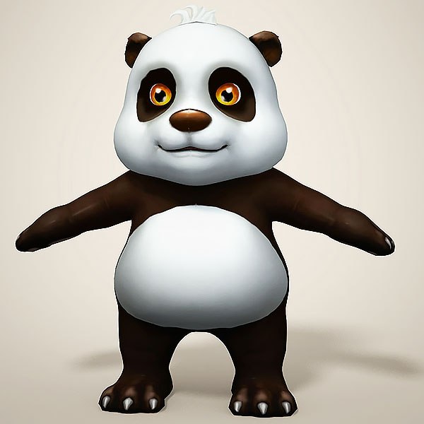 Panda Bear 3D Models for Download | TurboSquid