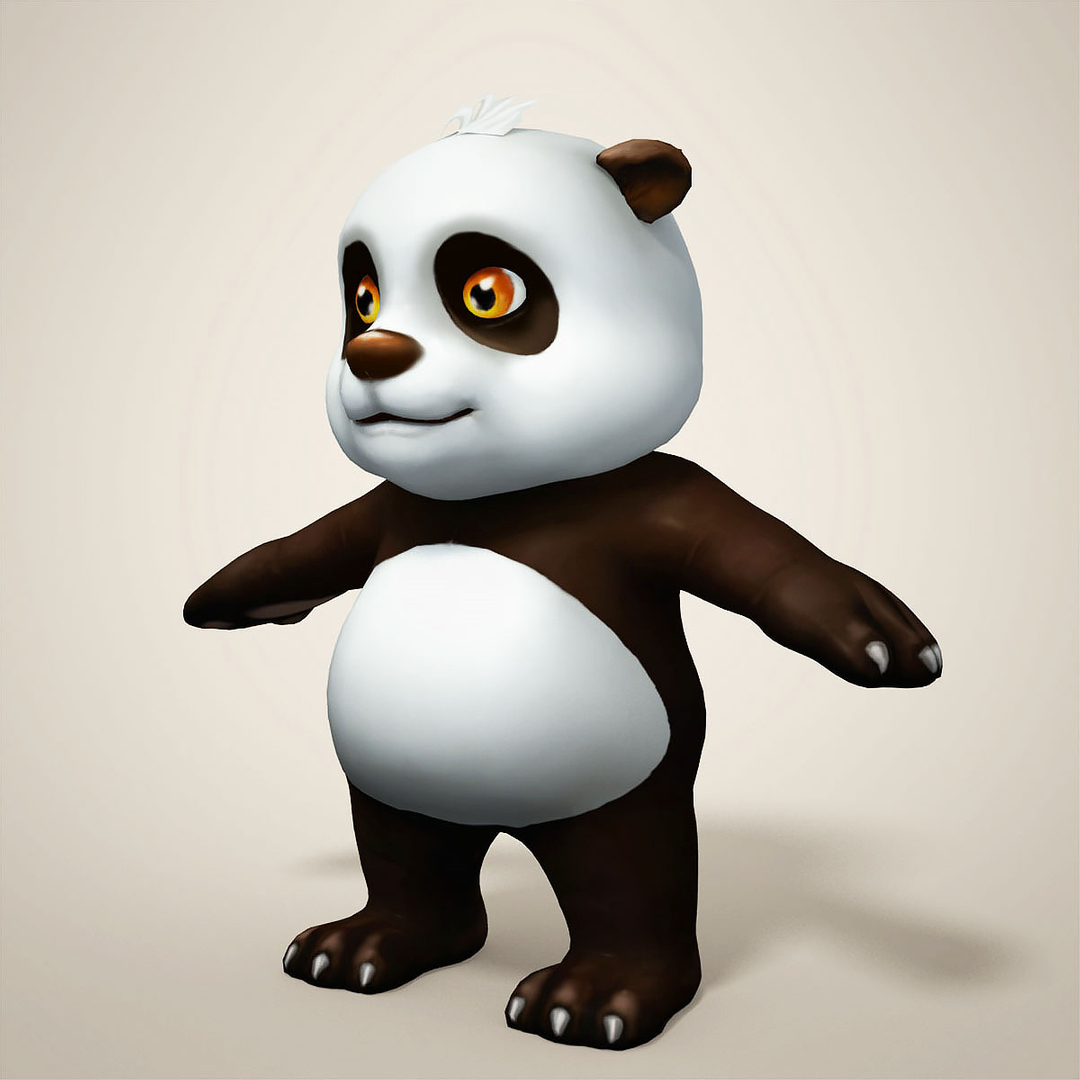 Panda 3D - TurboSquid 1236693