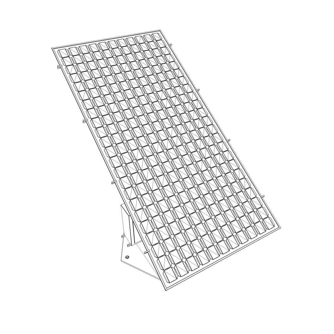 Solar Panel Set 3d Model