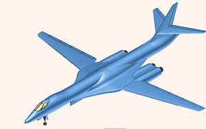 3D B-1B Models | TurboSquid