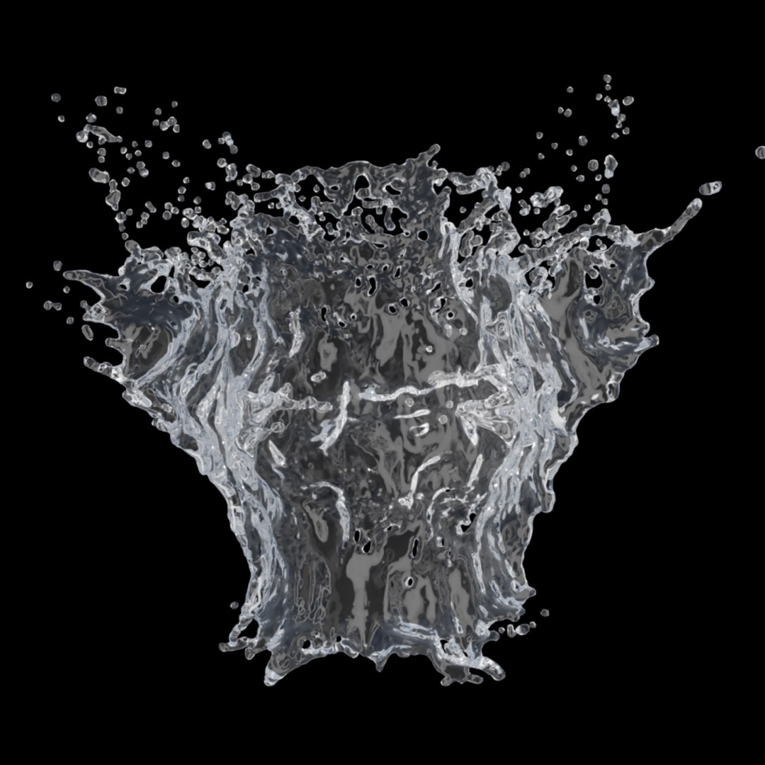 3D Water Splash - TurboSquid 1693139