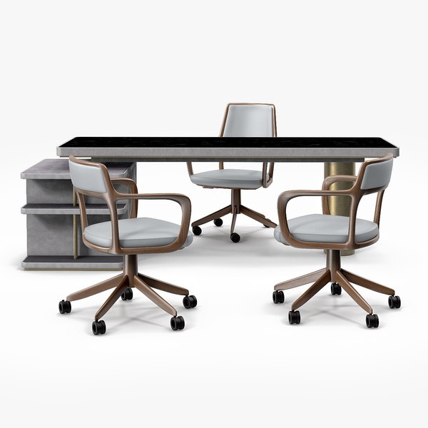 3D baxter verba volant desk model - TurboSquid 1235534