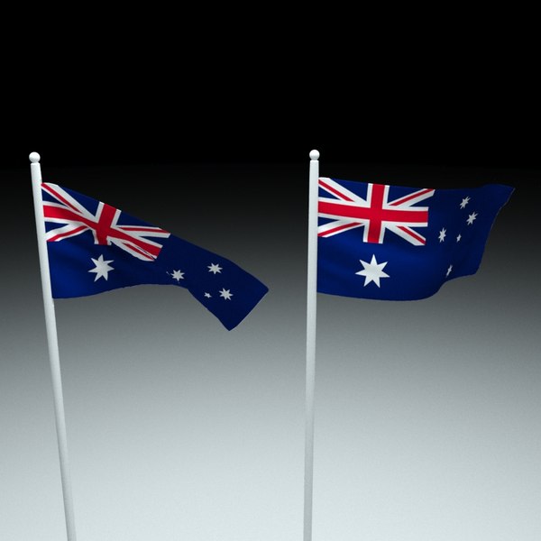 Australia Flag 3D Models for Download | TurboSquid