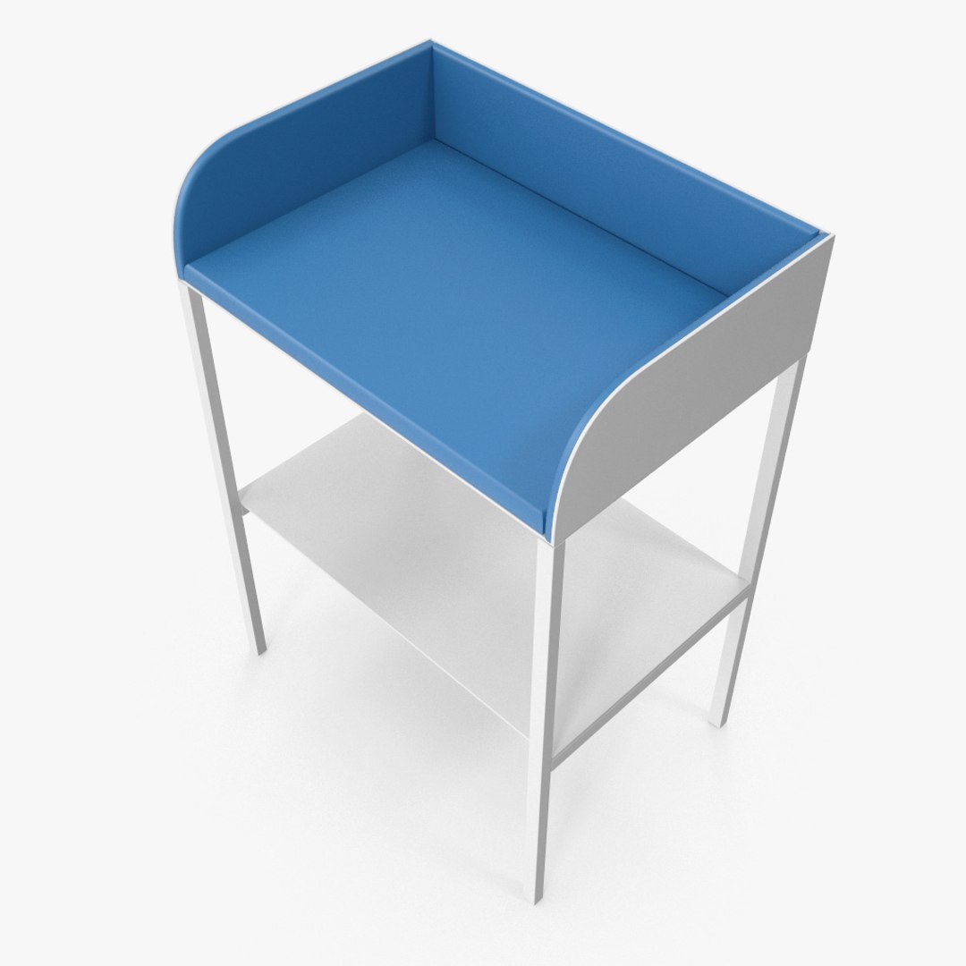 Baby Changing Table M1 3d Model