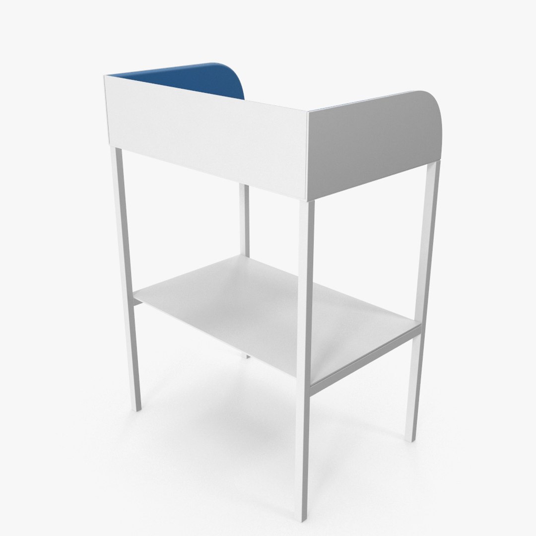 Baby Changing Table M1 3d Model