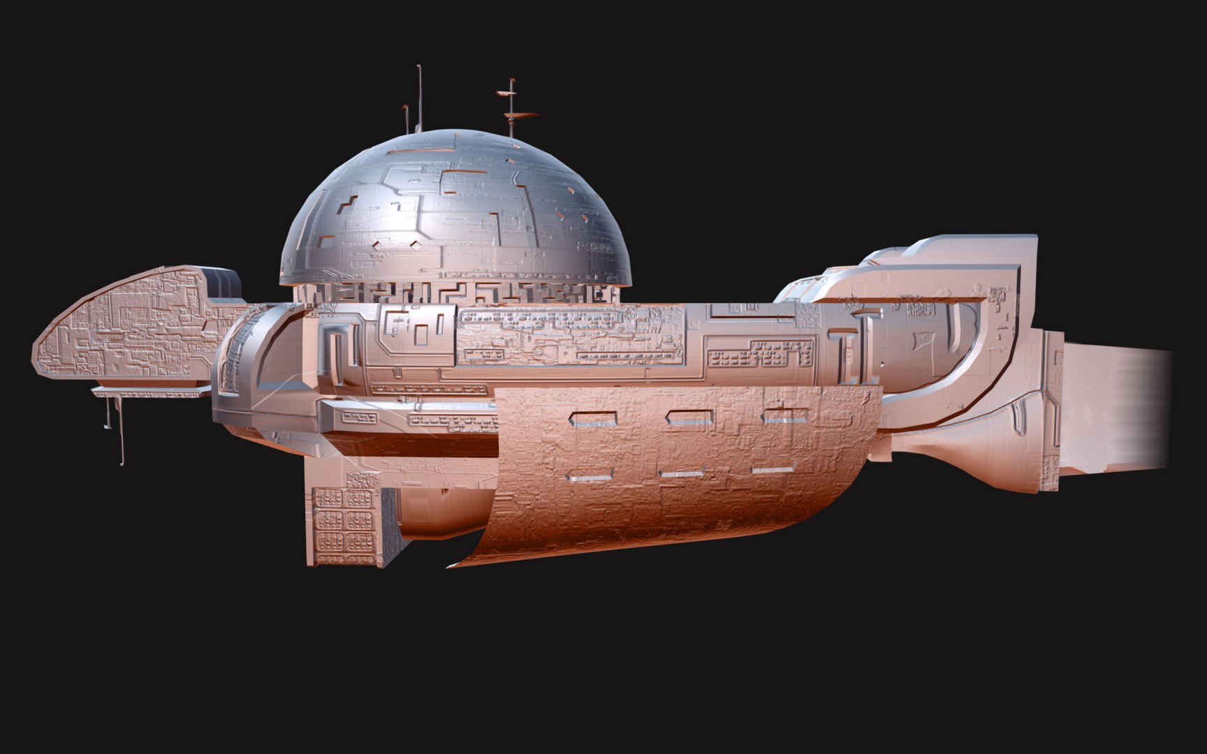 3d Crystal Mecha Titan Model