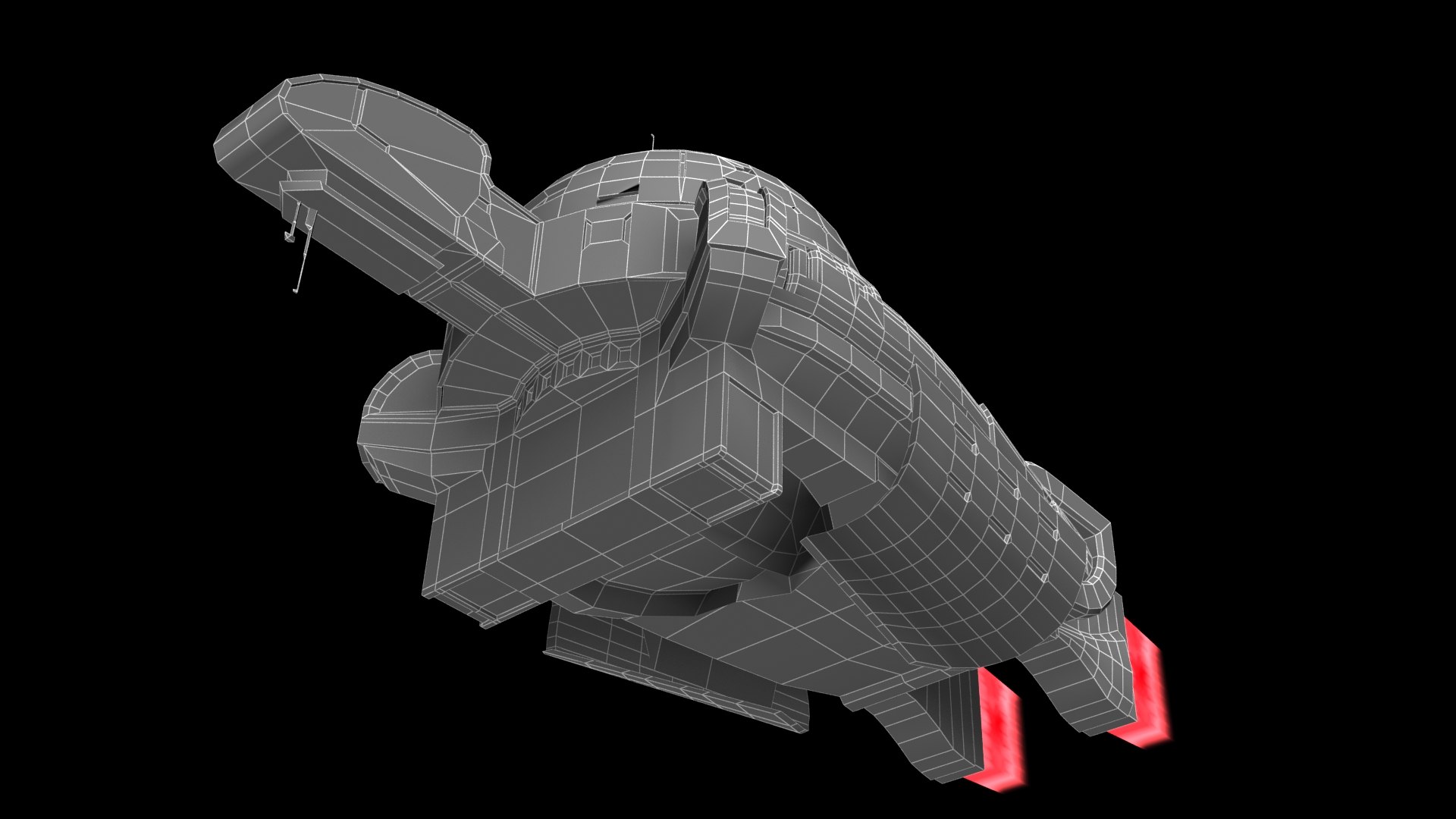 3d Crystal Mecha Titan Model