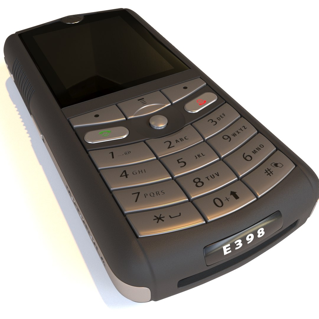 Motorola E398 3D - TurboSquid 1533667