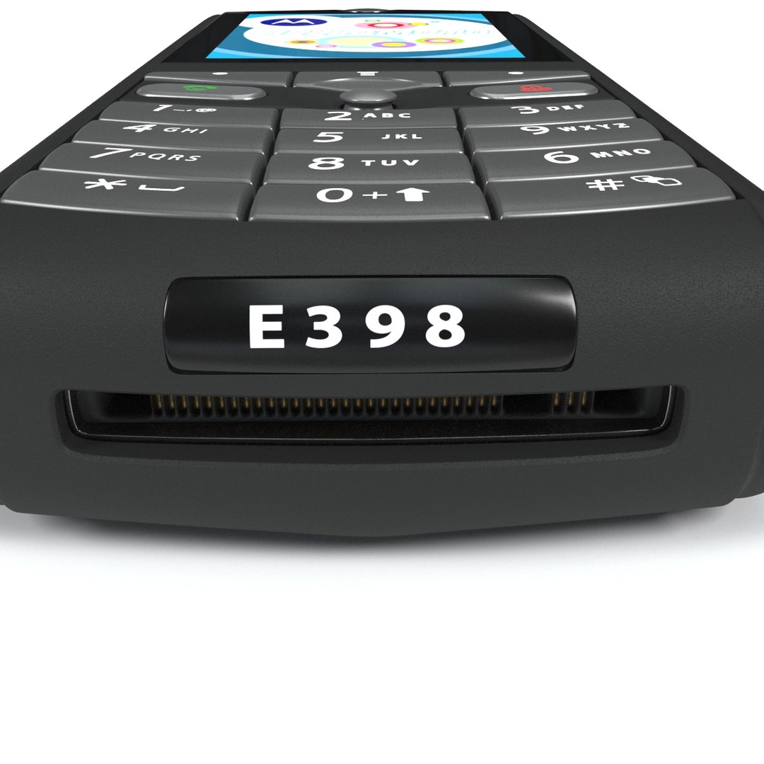 Motorola E398 3D - TurboSquid 1533667