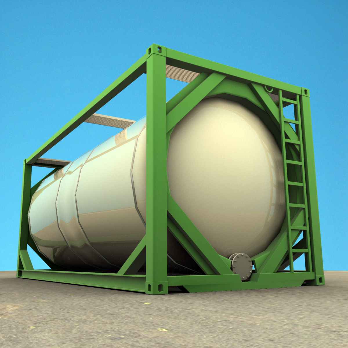 iso tank container model