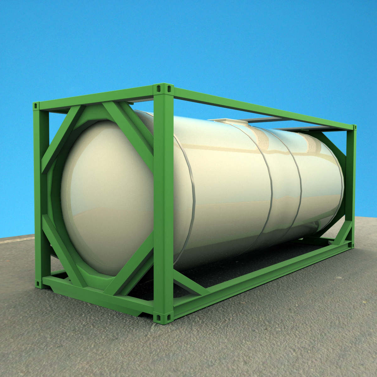iso tank container model