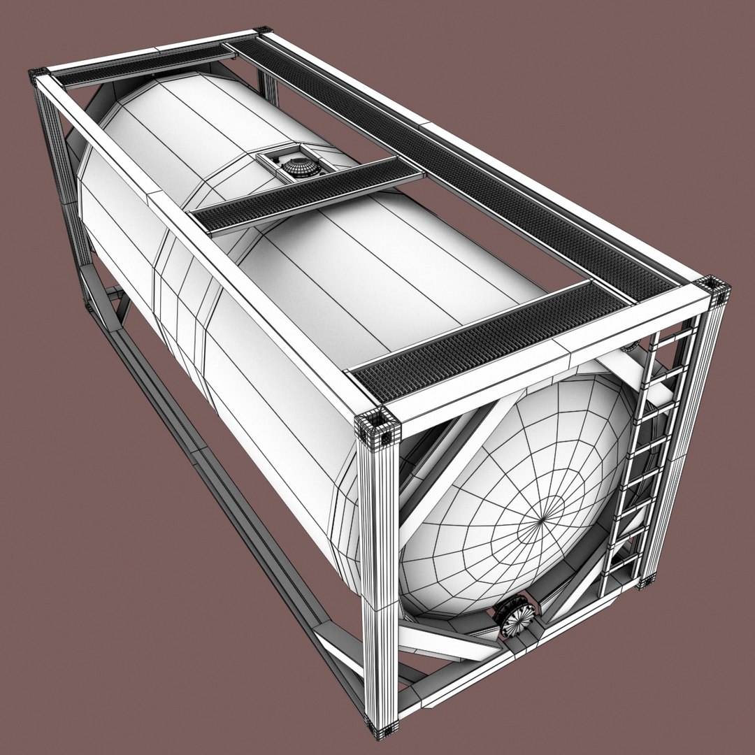 Iso Tank Container Model