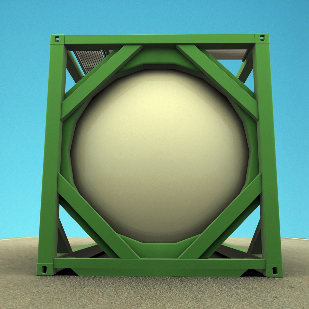 Iso Tank Container Model