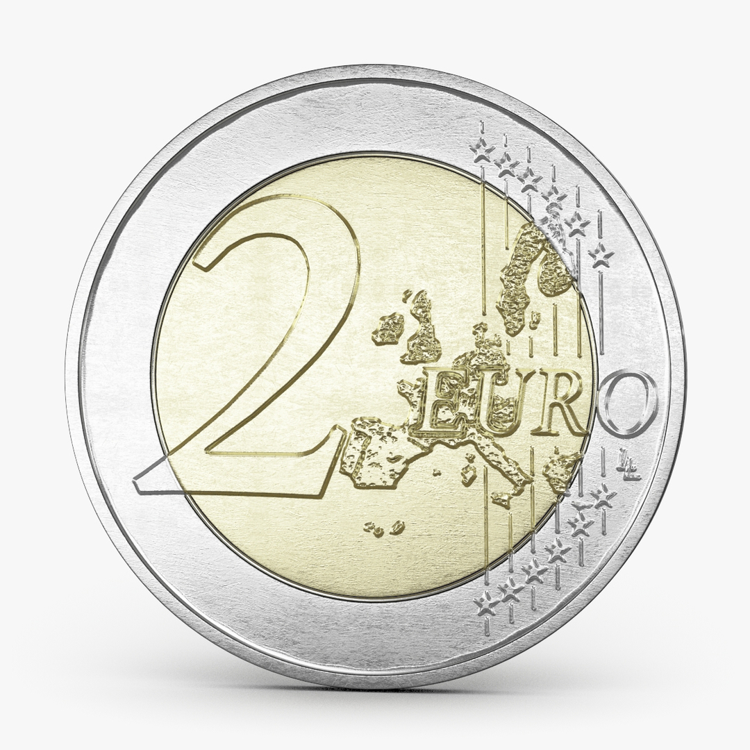 C4d Euro Coin