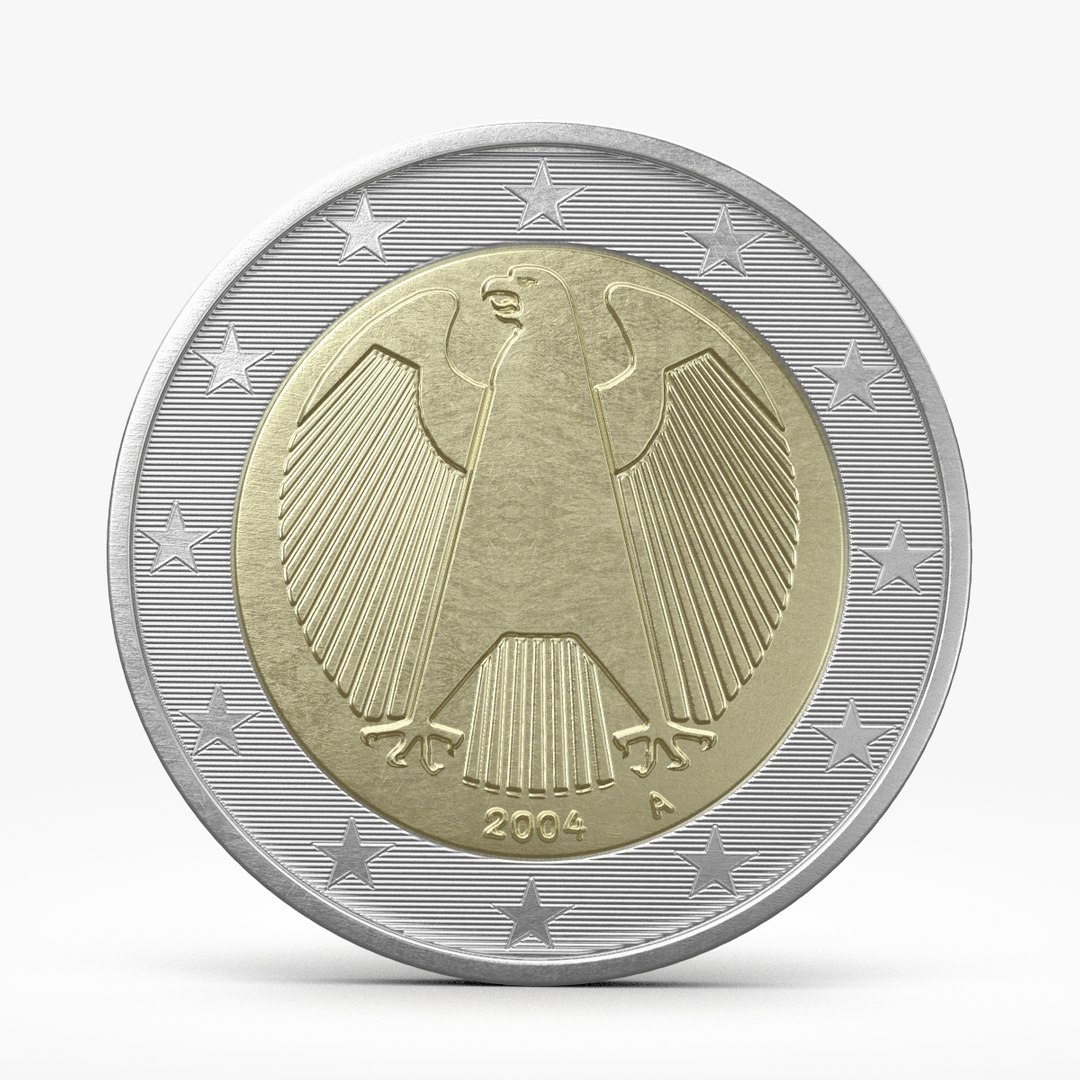 C4d Euro Coin