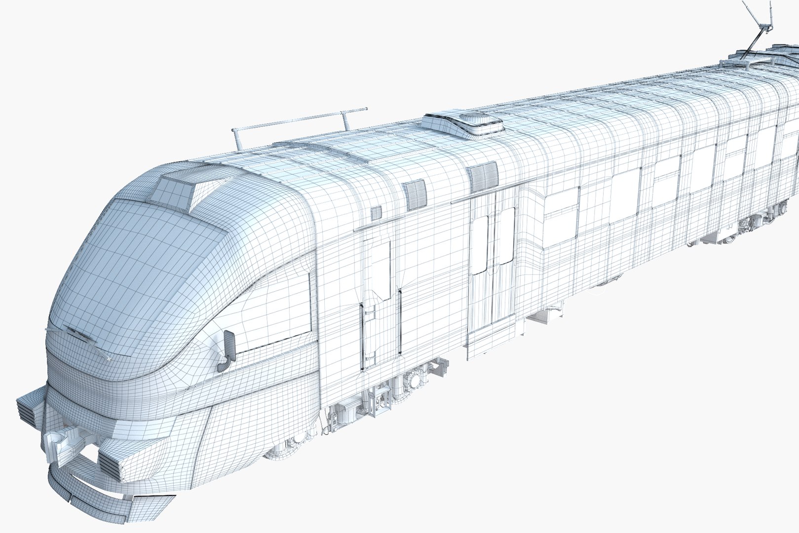 3D model passenger train ep2d - TurboSquid 1307948