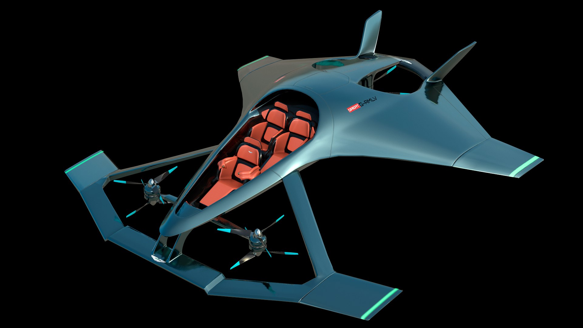 Volante Vision Aston Martin 3D Model - TurboSquid 1442861