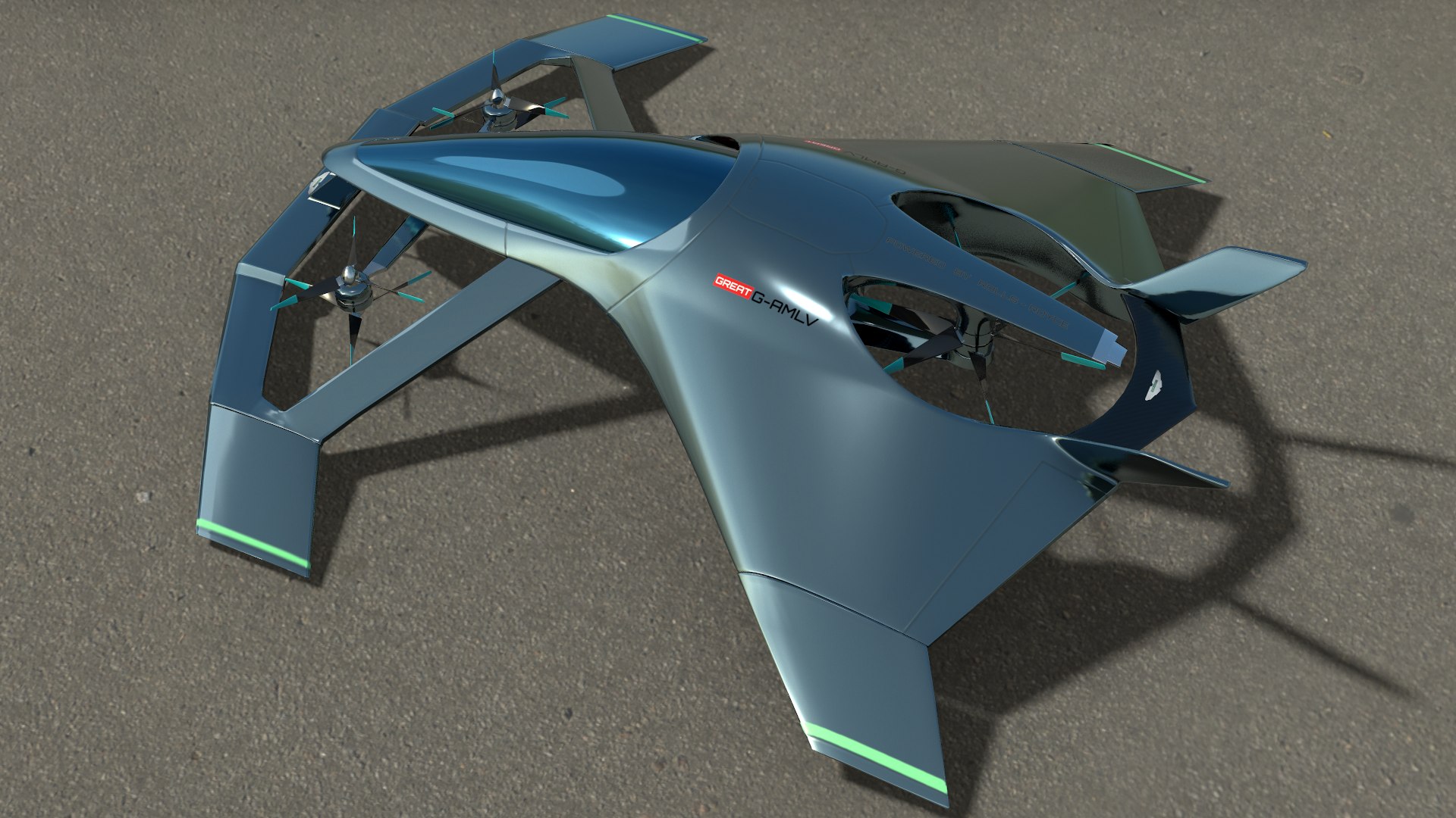 Volante vision aston martin 3D model - TurboSquid 1442861