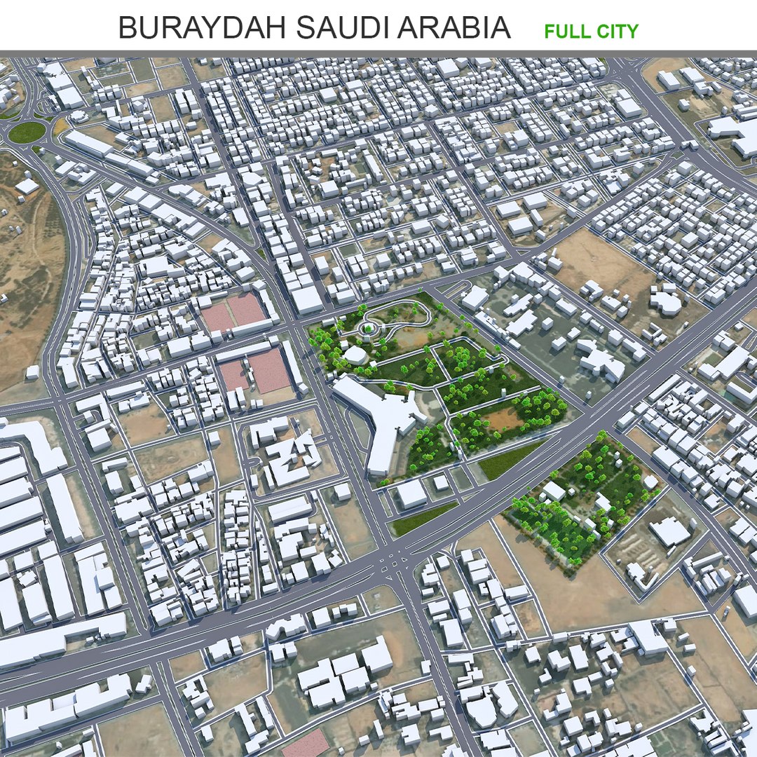 Buraydah Saudi Arabia 3D - TurboSquid 2194783