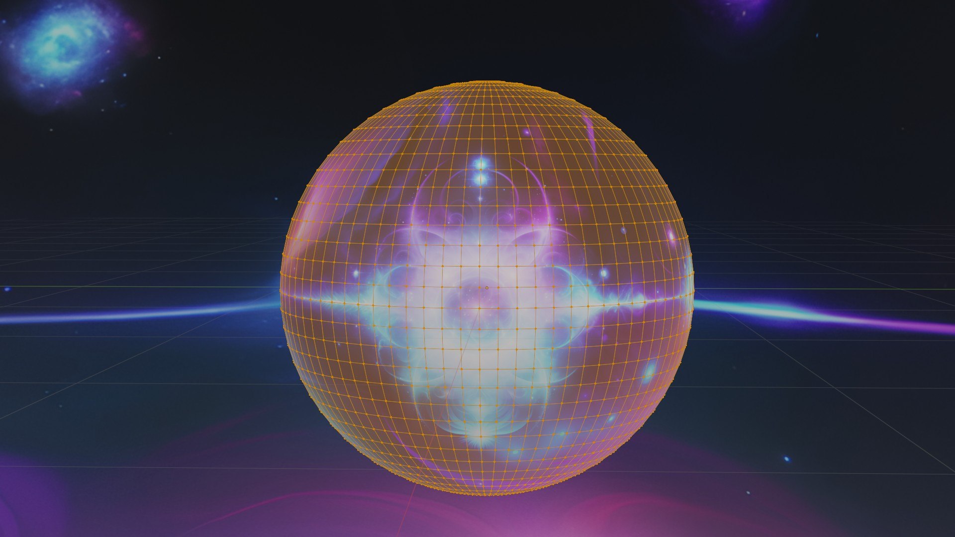 3D Panoramic Sky SET - Celestial Odyssey 02 - 3D Mesh And Sphere Model ...