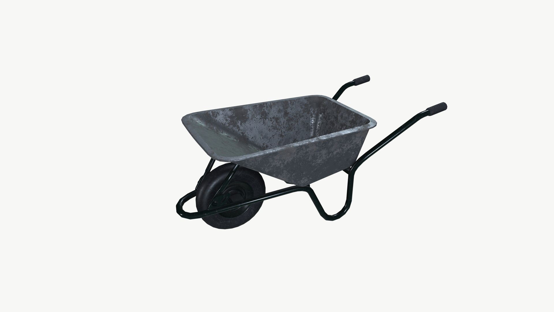 3D Wheelbarrow Model - TurboSquid 2391923