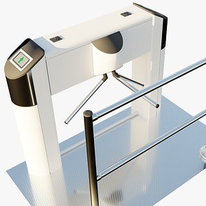 3D Turnstile Models | TurboSquid