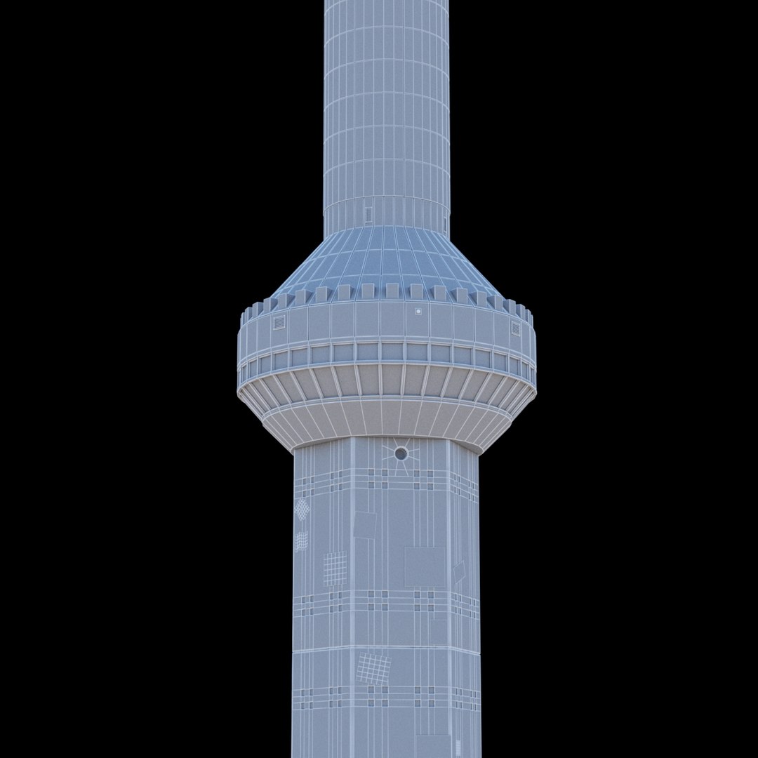 3d model toronto cn tower