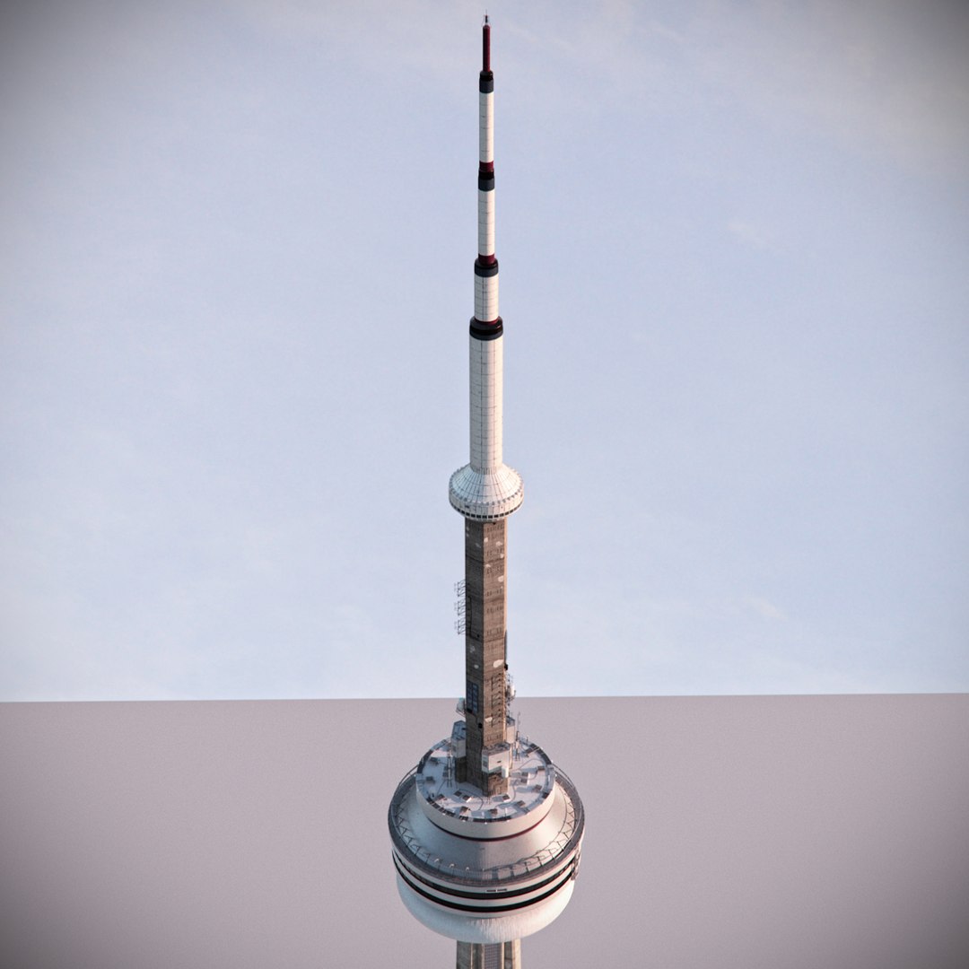 3d Model Toronto Cn Tower