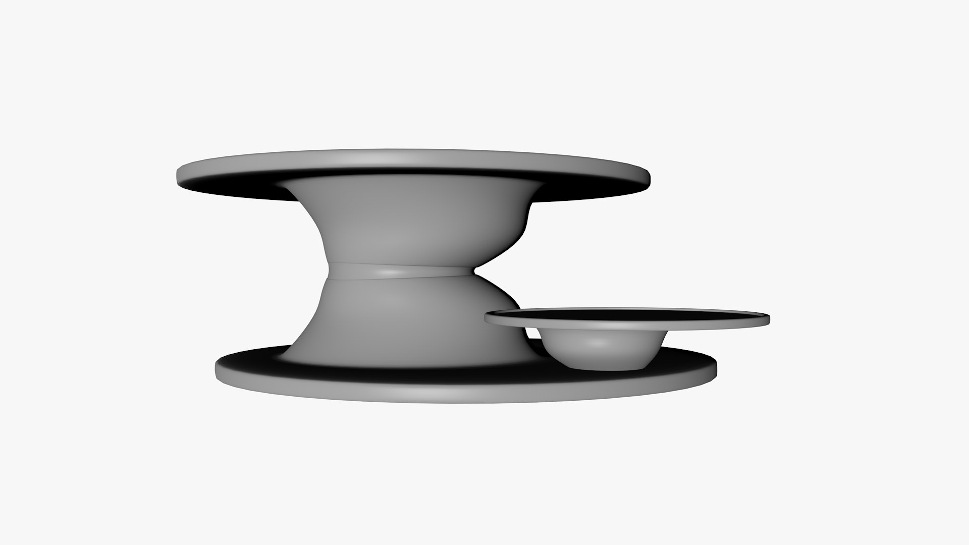 3D Space Age Table Model - TurboSquid 1966423
