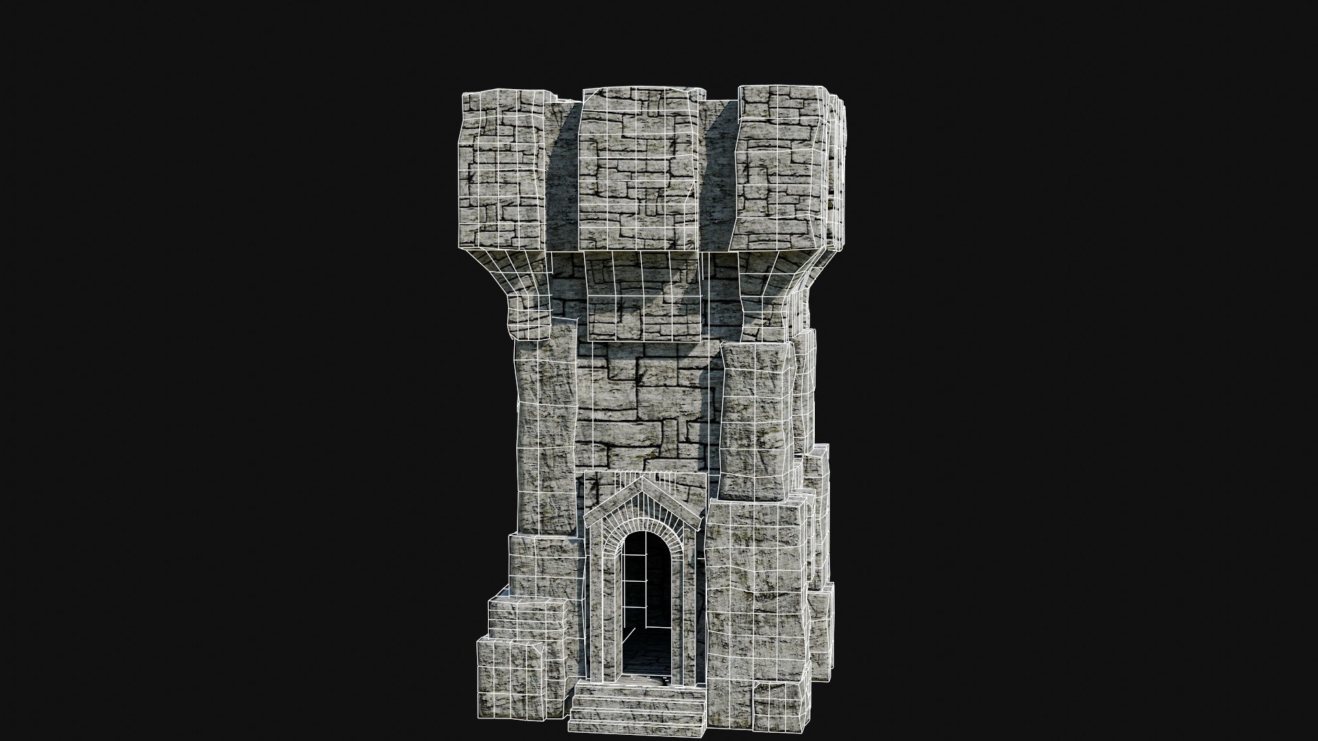 3D WIZARD MAGE SORCERER TOWERS FANTASY TOWER WATCHTOWER COLLECTION ...